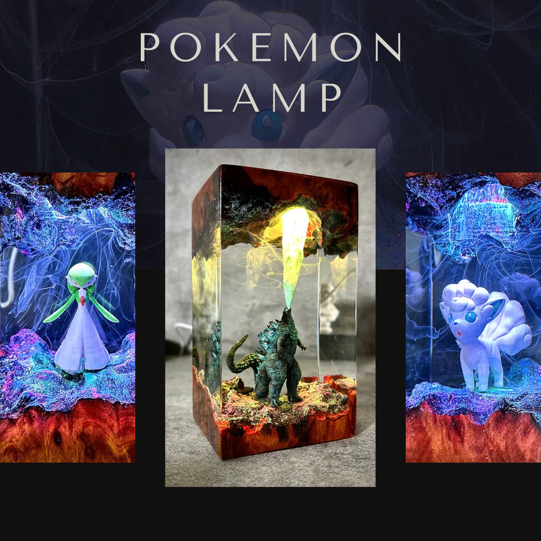 Pokemon Lamp – Handmade Gift Shop